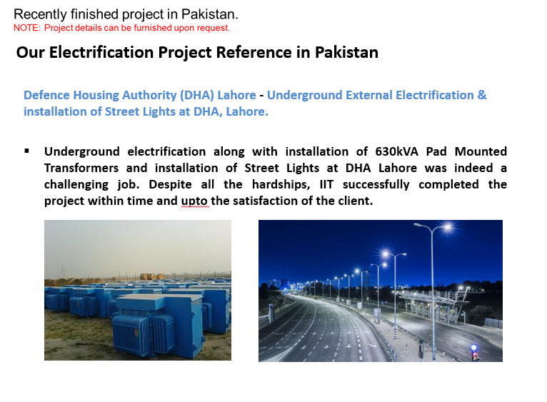 Electrification Project - Imperial Group